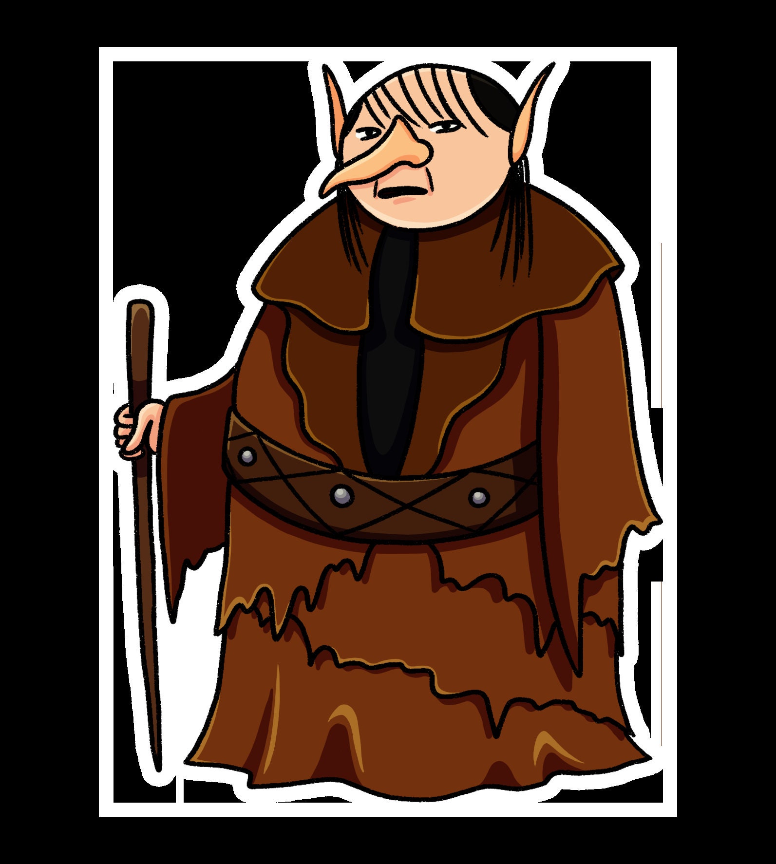 The Nightman Cometh Sticker Set - Etsy UK