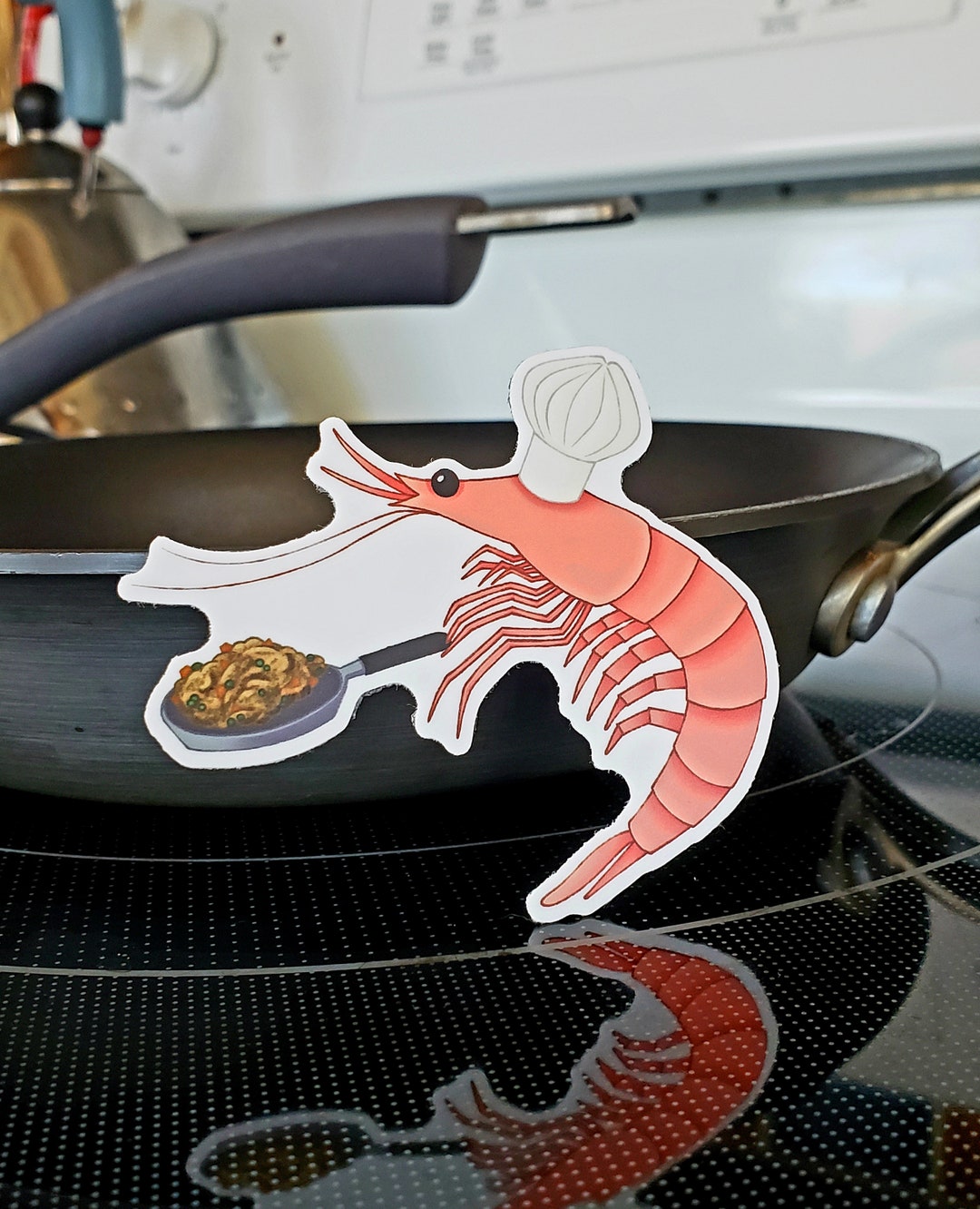 Shrimp Fried Rice Sticker - Etsy
