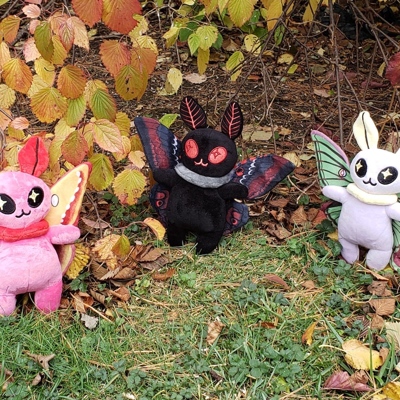 Moth Man Cryptid Plush - Etsy