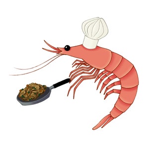 Shrimp Fried Rice Sticker - Etsy