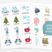Winter Matching Game - Printable Christmas Game - Printable Homeschool ...