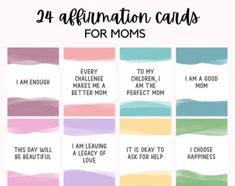 Affirmation Cards Positive Affirmations Printable | Etsy