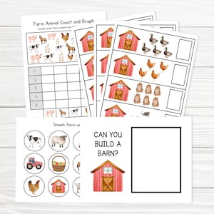 Farm Unit Study - Farm Theme Activities - Montessori Farm Study ...