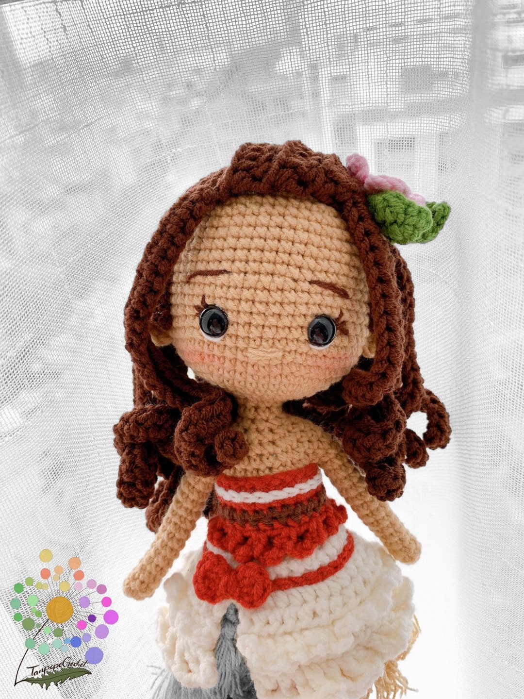 Ocean Princess, Princess Dolls,amigurumi Princess Doll,crochet Princess ...