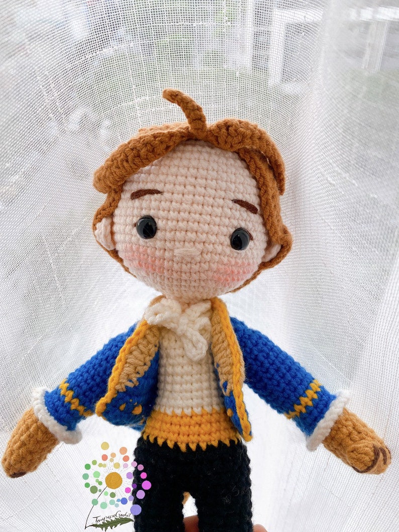 Amigurumi Human Beast Doll,crochet Beast Doll,handmade Dolls,handmade ...