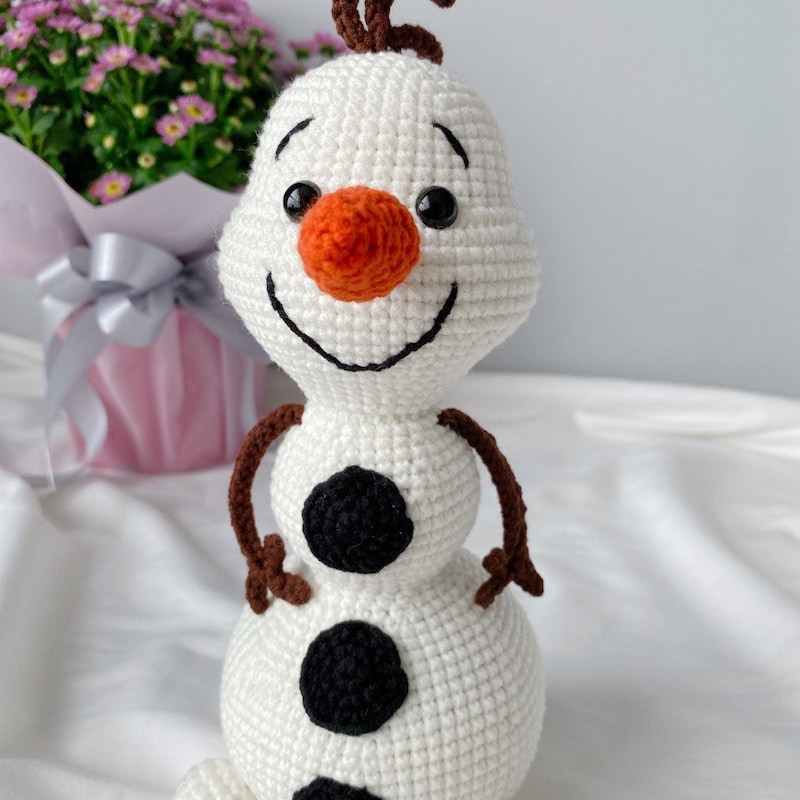 Crochet Olaf - Etsy