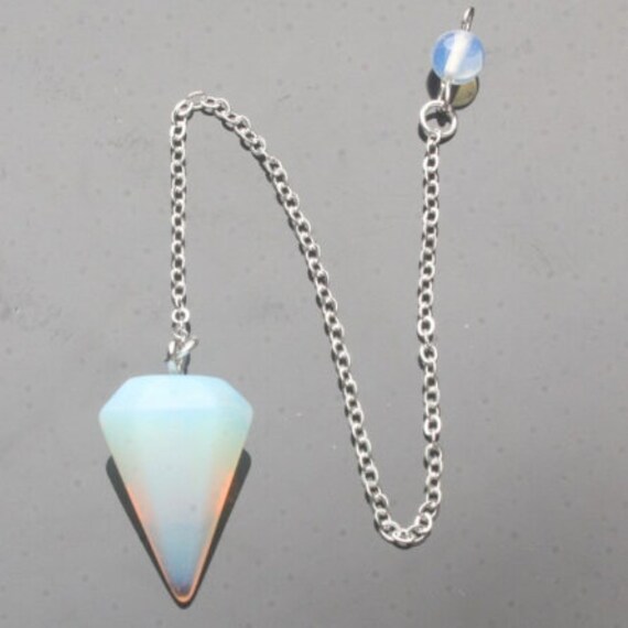 6 OPAL PENDULUM/Crystal Chakra Pendulum/Opal | Etsy