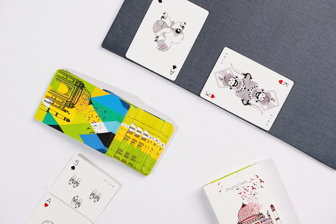 Playing Card Designer Poker Card Game Friend Gift Deck of Card - Etsy