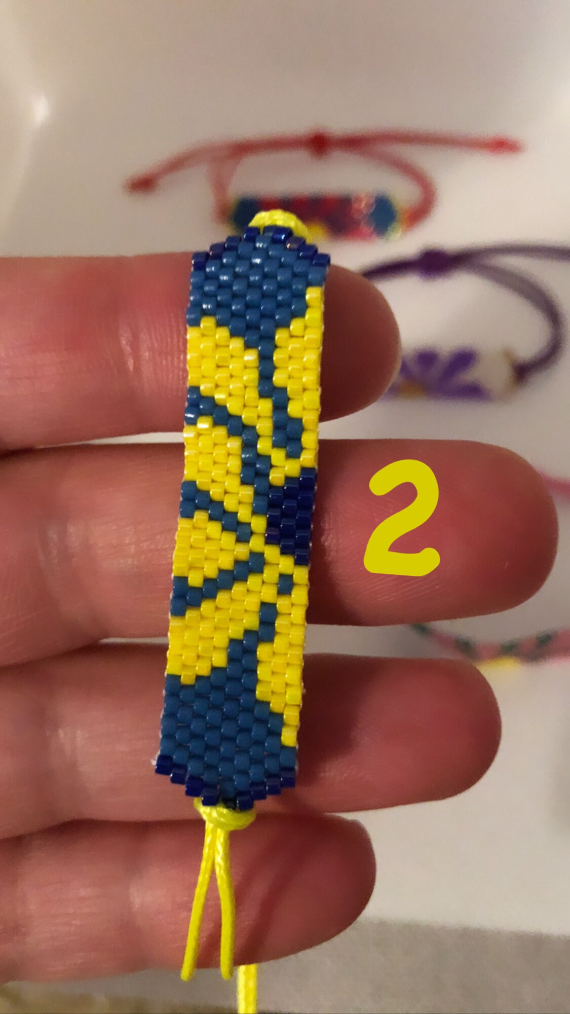 Miyuki Bracelet Daisy Pattern - Etsy