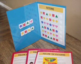 File Folder Game - Rhymes - Kindergarten Preschool Prek Autism Special ...