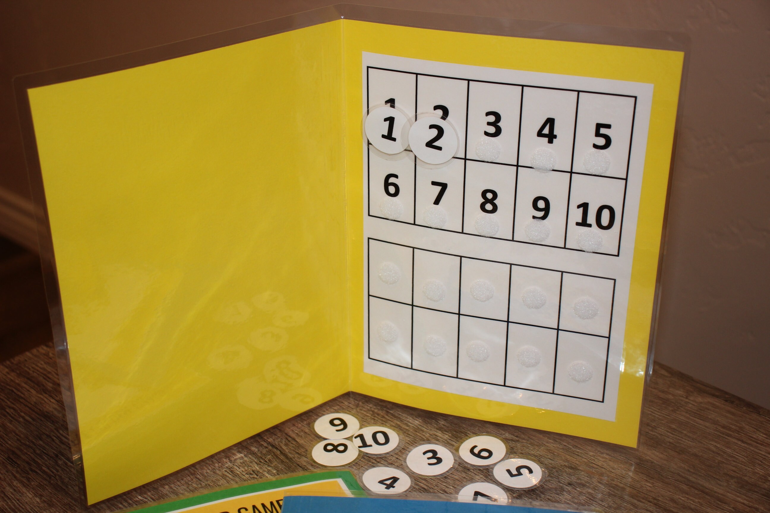 File Folder Game - Number Counting - Kindergarten Preschool Prek Autism ...