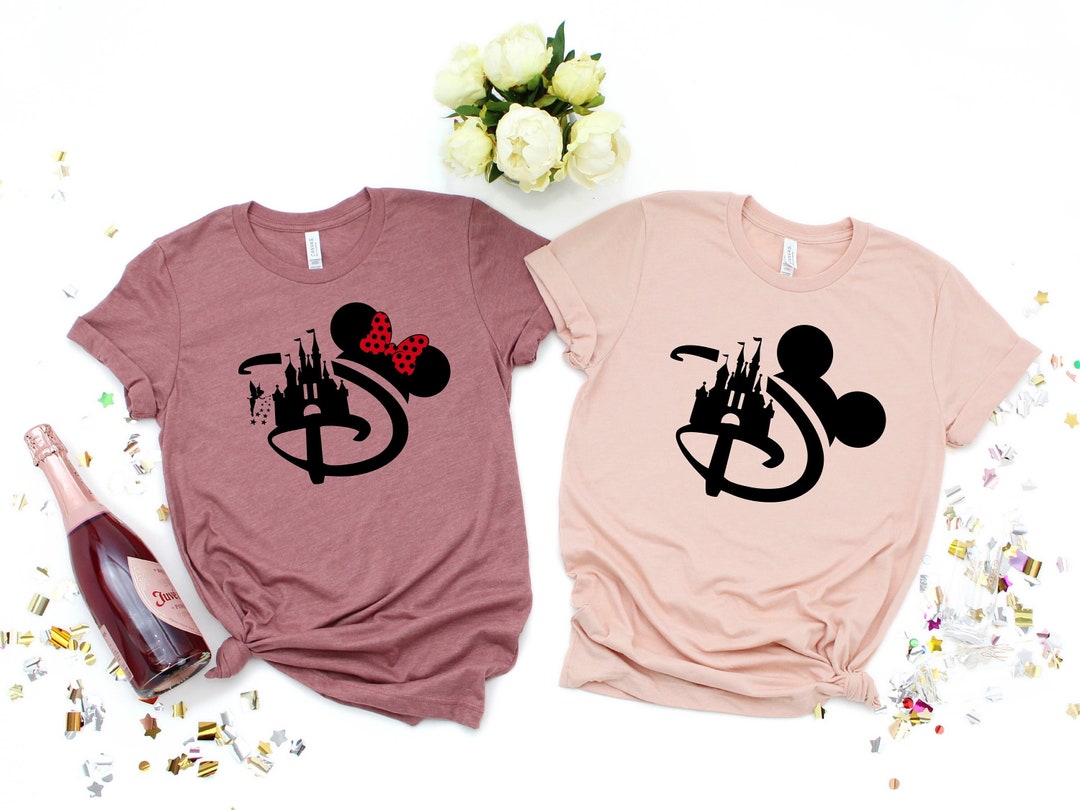 D Minnie Mickey Disney Shirt, D for Disney Shirt, Disney Matching Shirt ...