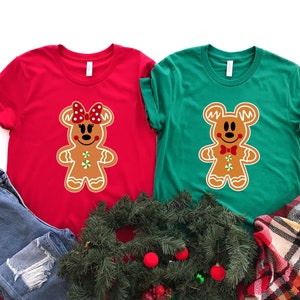Ginger Cookies Family Shirt, Disney Gingerbread Christmas T-shirt ...