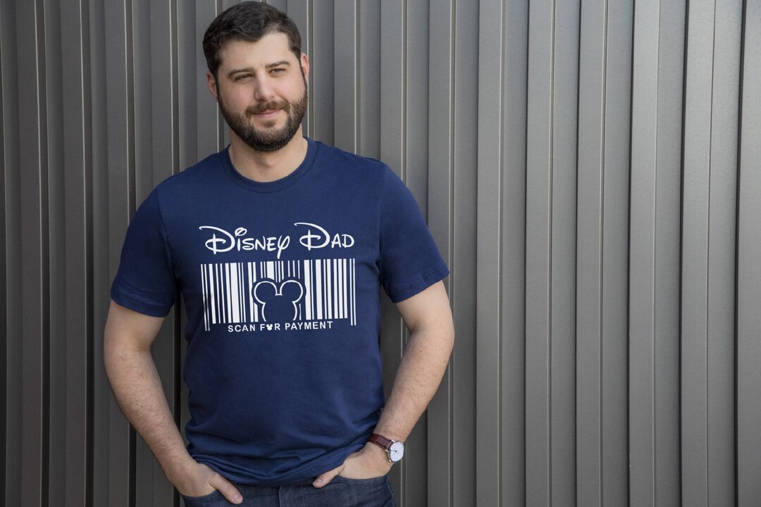 Disney Dad Scan for Payment, Father Shirt, Gift for Father, Gift for ...