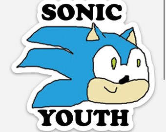 Sonic Youth Stickers - Etsy