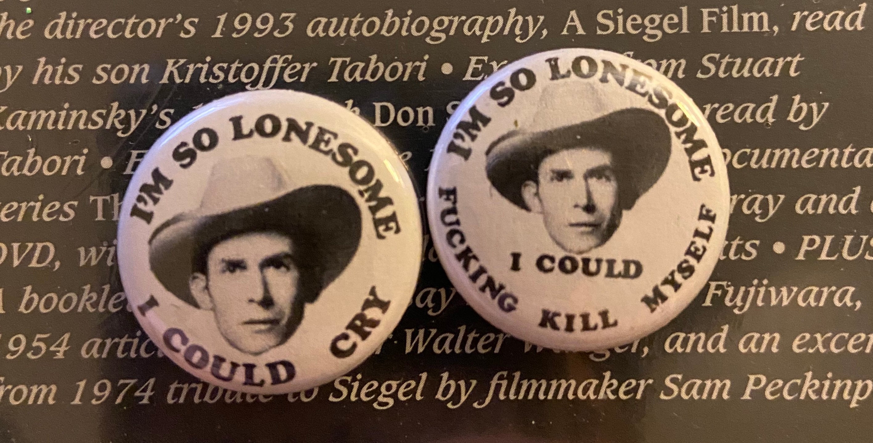 Hank Williams Pin Set - Etsy