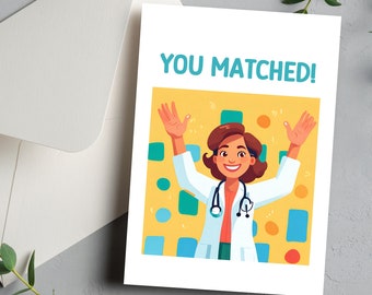 Custom Resident Doctor Definition Card, Medical School Grad Gift, Med ...