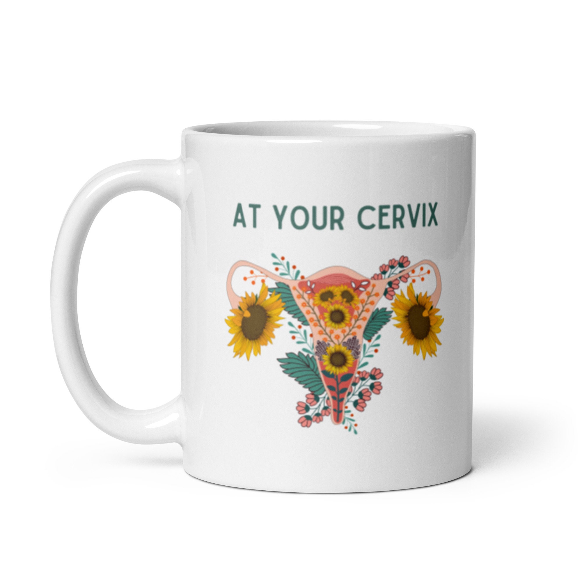 At Your Cervix OBGYN Uterus Anatomy Mug Gift for Doctors Cute - Etsy