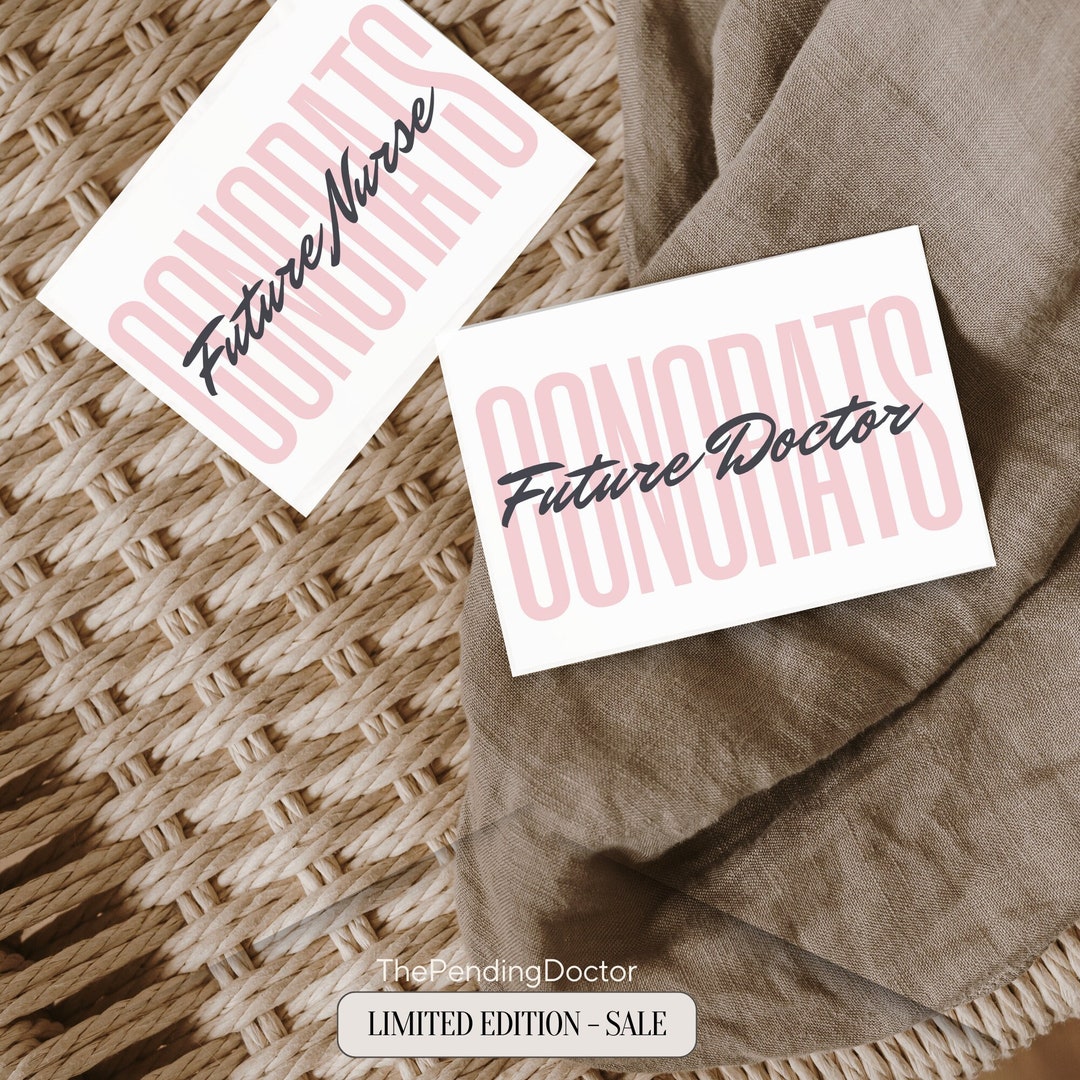 Congrats Future Nurse Greeting Card - Congratulations Card for Med ...