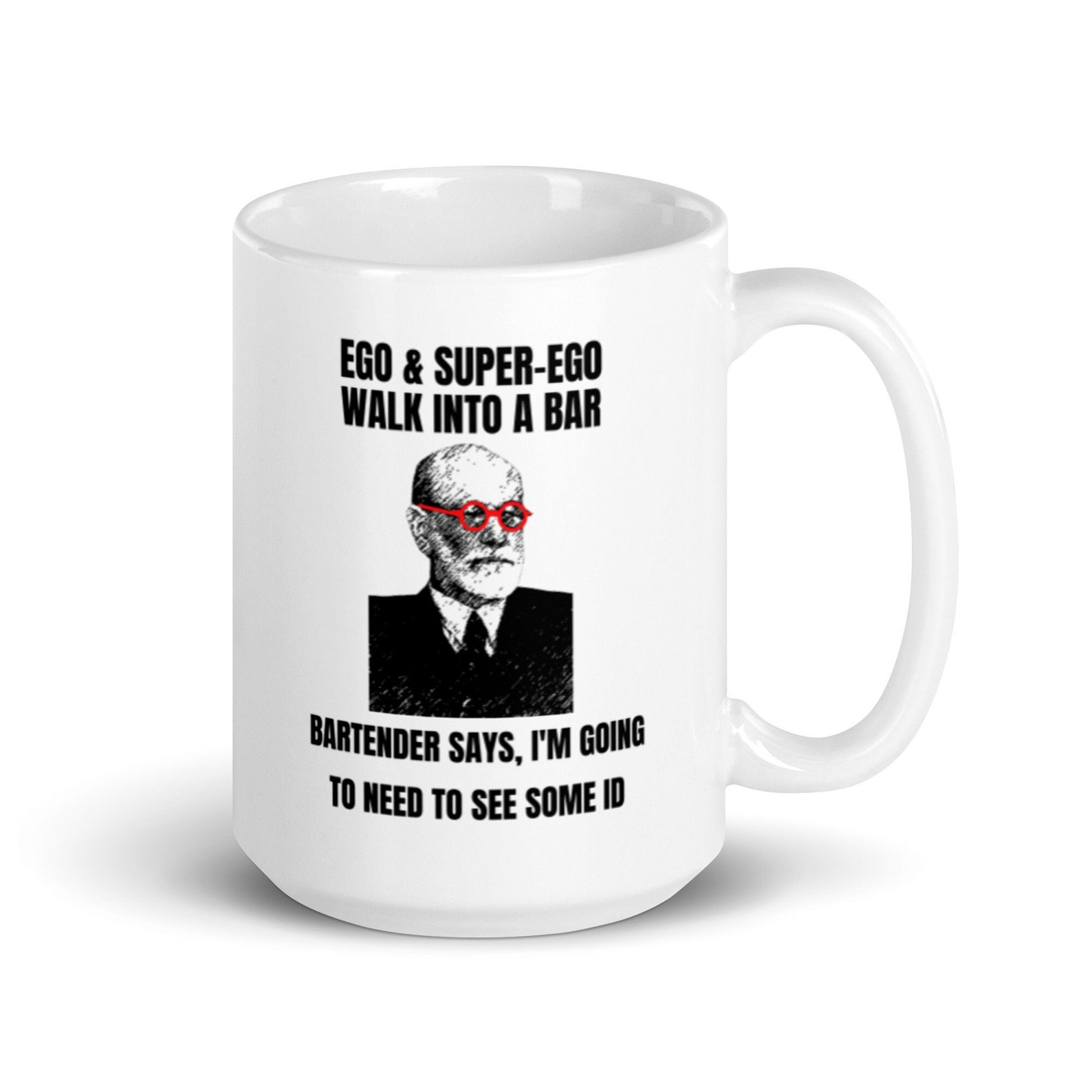 Funny Freud Joke Mug Freud Mug Psychologist Gifts - Etsy