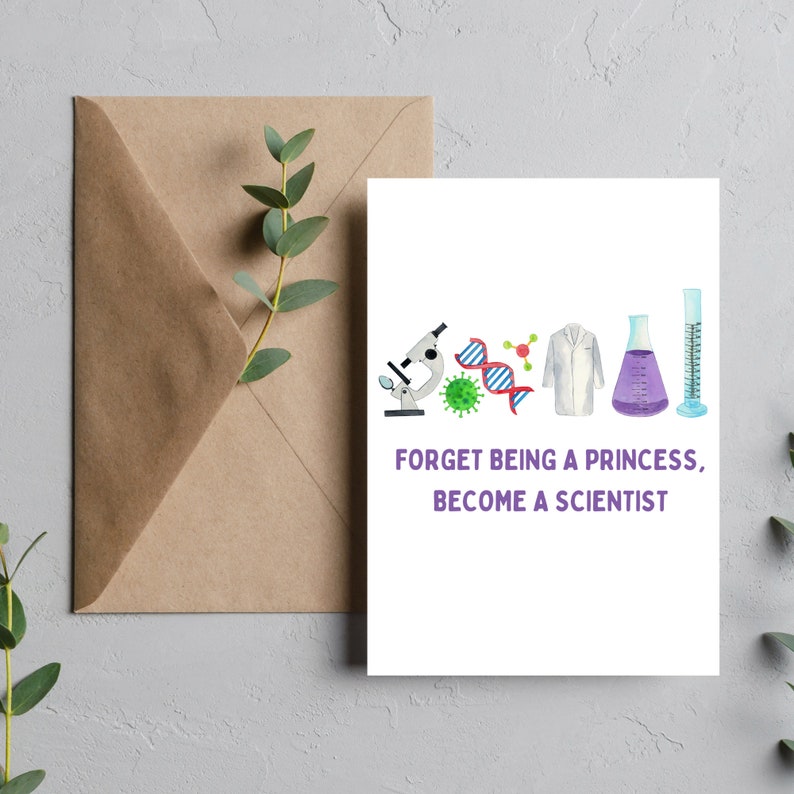 Best Lab Tech Scientist Card Gift - Laboratory Funny Card for Chem ...