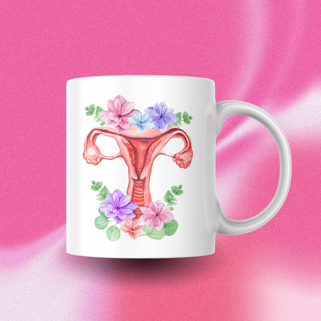 Uterus Anatomy Mug Gift for OBGYN Doctors - OBGYN Resident Match Mug ...