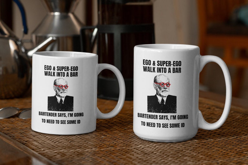 Funny Freud Joke Mug Freud Mug Psychologist Gifts - Etsy