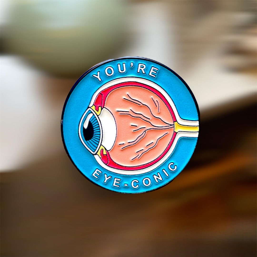 You're Eye-conic Enamel Pin - Medical Healthcare Gift for Doctors ...