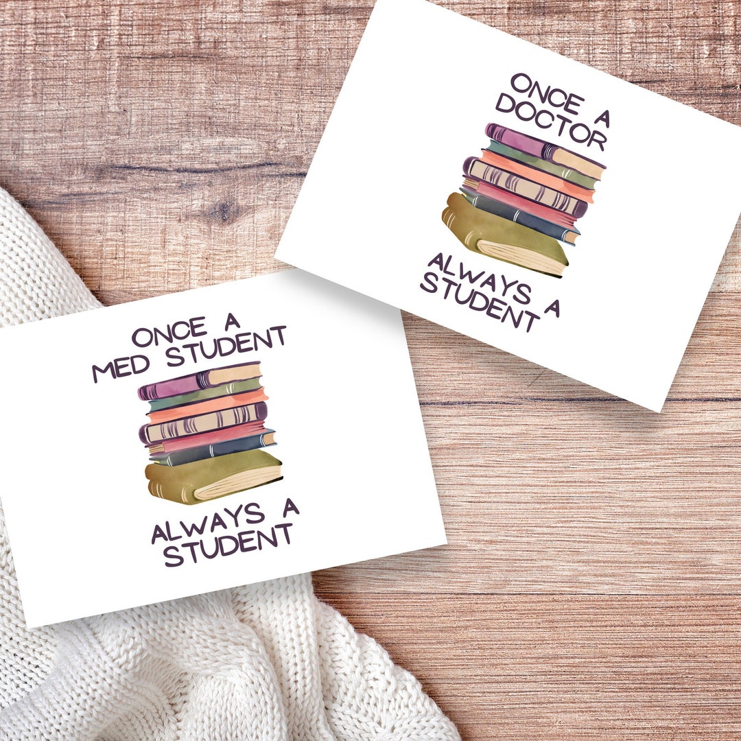 Medical School Reality Funny Card - Med School Reunion Joke Card - New ...