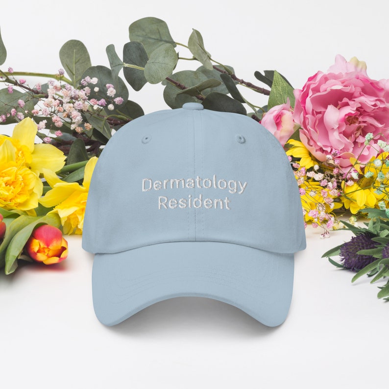 Dermatology Match Day Embroidered Hat - New Dermatologist Doctor Med ...