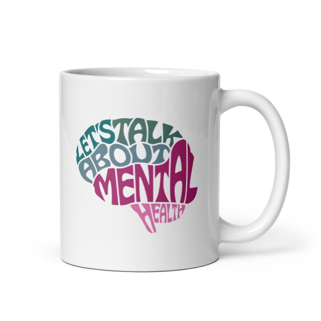 Lets Talk About Mental Health Mug - Invisible Disabilities Mug ...
