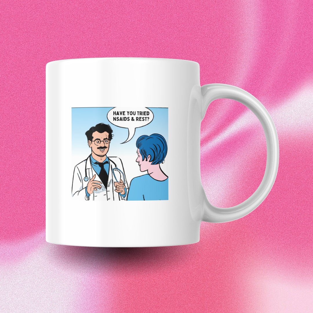 Funny Doctor Humor Joke Mug - Doctor Jokes Comic Style Speech Bubble ...