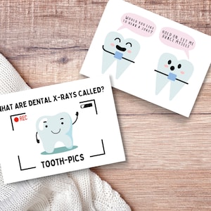 Dental Jokes Funny Pun Cards for Dentists, Dental Hygienist, Dental ...