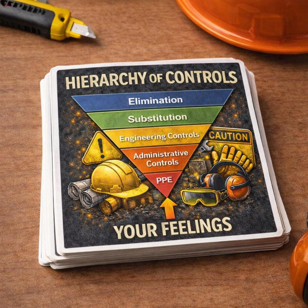 Hierarchy of Controls Sticker: Funny OSHA Safety Pro Decal - Etsy
