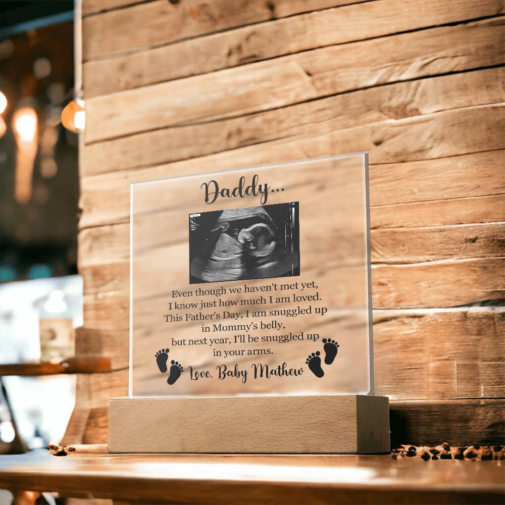 Soon to Be Dad Gift, First Fathers Day Gift From Bump, New Dad Gifts ...