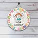 Welcome Classroom Door Sign, Personalized Teacher Door Hanger, Boho ...