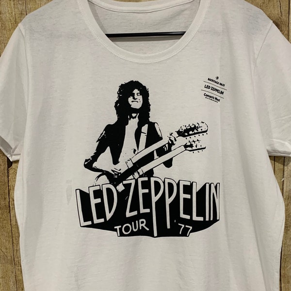 Led Zeppelin 1977 Tour Shirt - Etsy