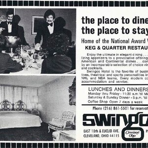 Led Zeppelin 1977 Tour Swingos Cleveland Hotel Promotion XL - Etsy