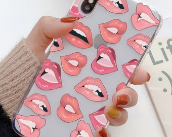Lips Phone Case | Etsy