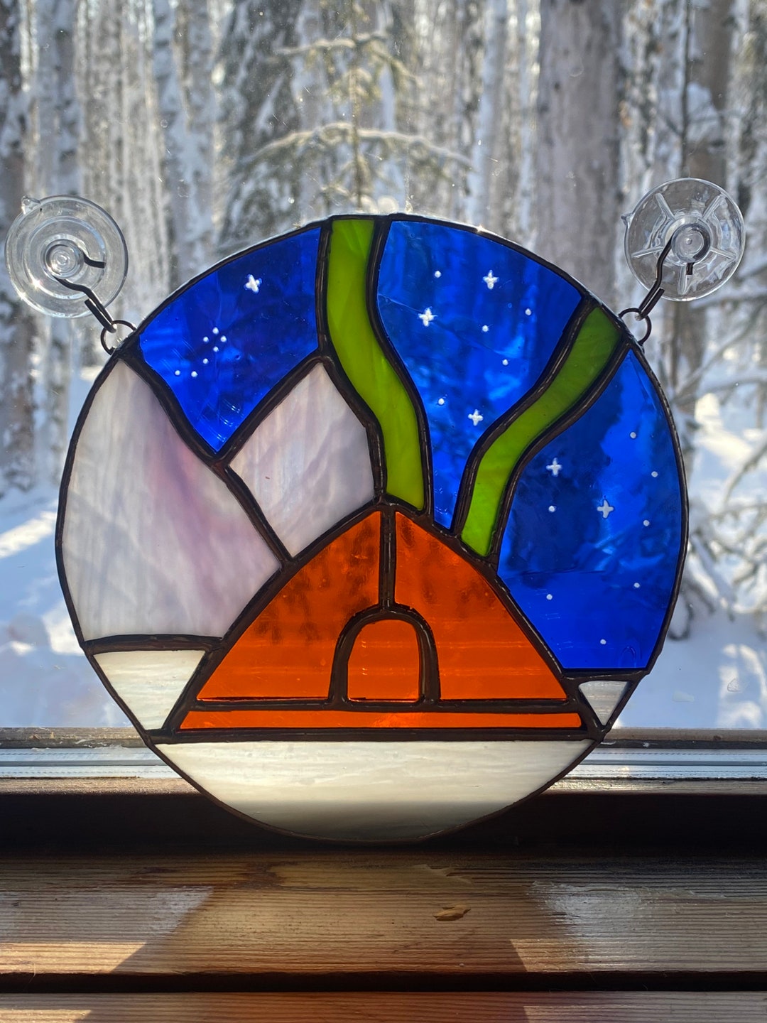 Stained Glass Tent Camping - Etsy