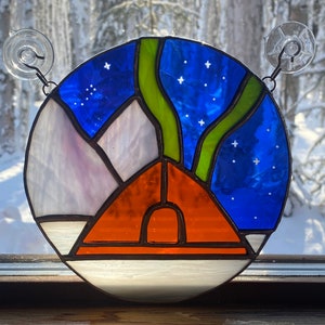 Stained Glass Tent Camping - Etsy