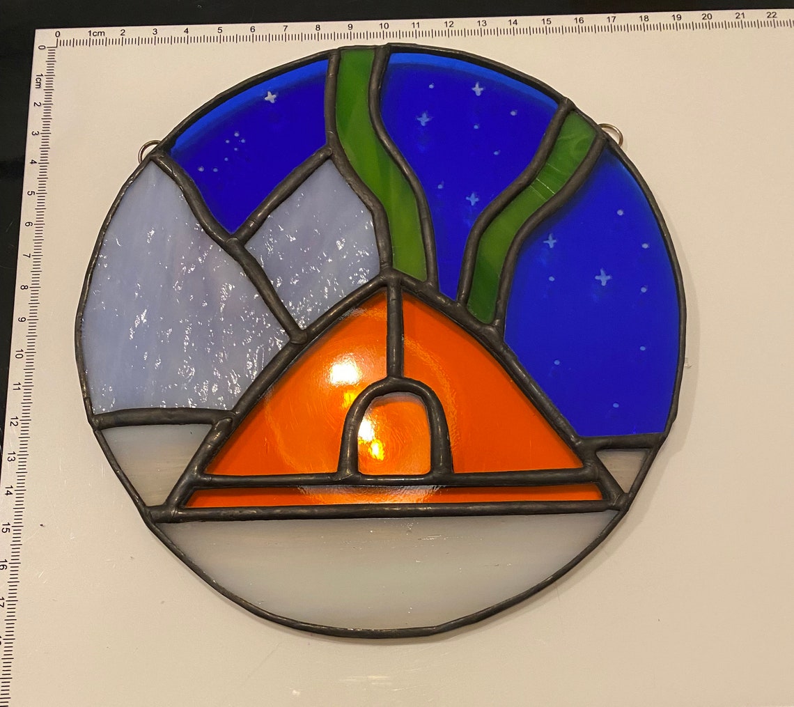 Stained Glass Tent Camping - Etsy