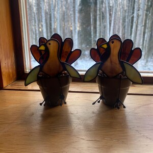 Stained Glass Turkey - Etsy