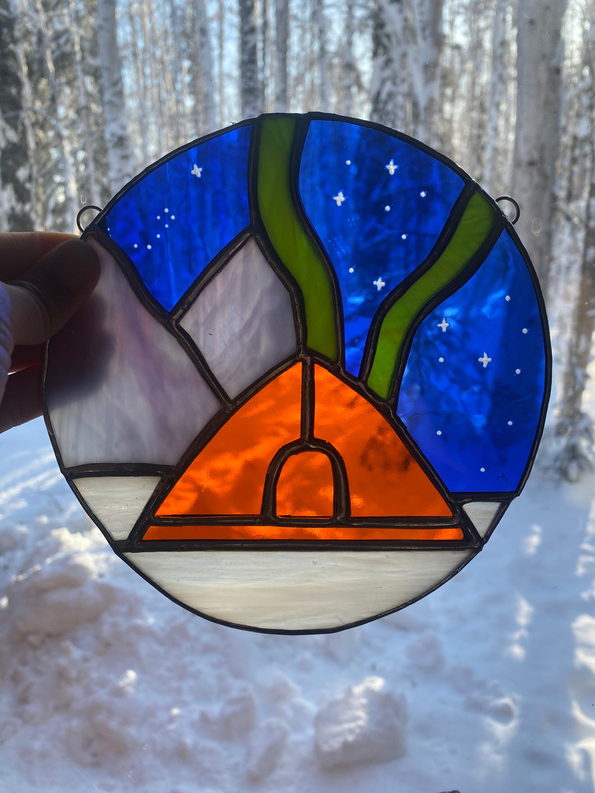 Stained Glass Tent Camping - Etsy