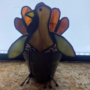 Stained Glass Turkey - Etsy