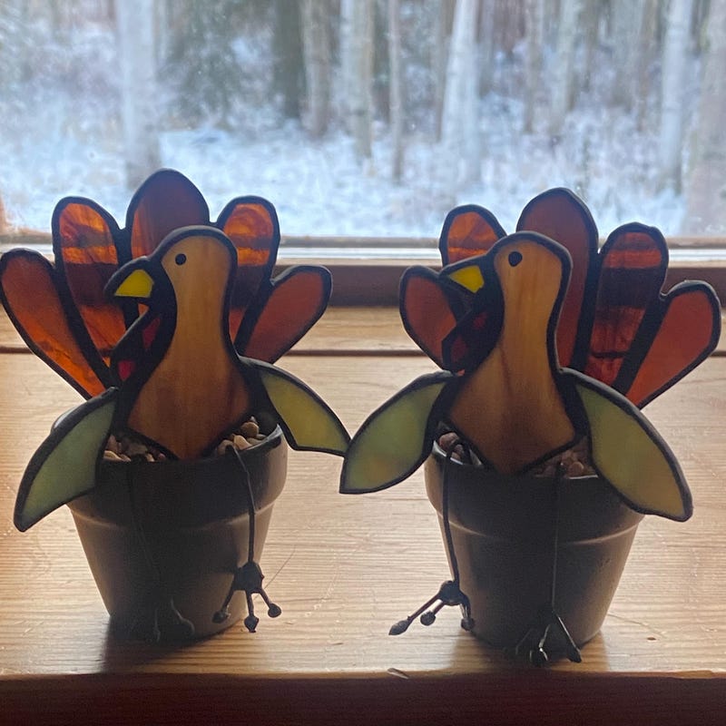 Glass Turkey - Etsy