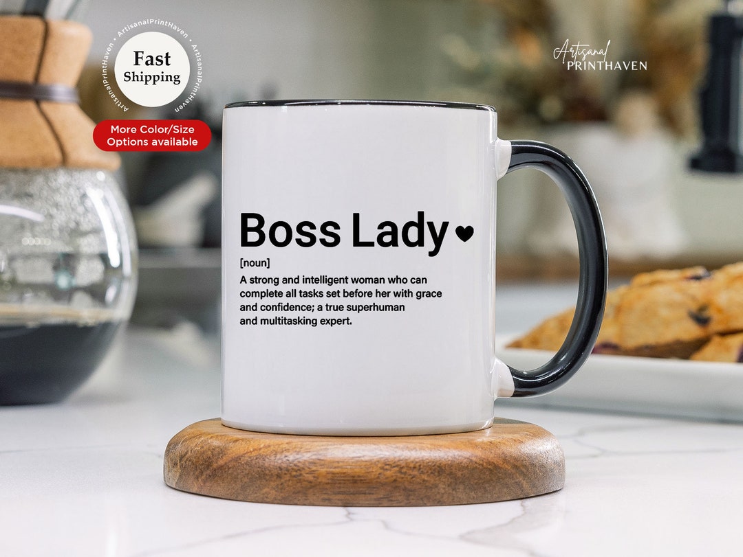 Boss Lady Mug, Boss Mug for Women, Boss Day Gift for Women, Gifts for ...