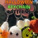 PATTERN ONLY Halloween Keychains Crochet Pattern - Etsy
