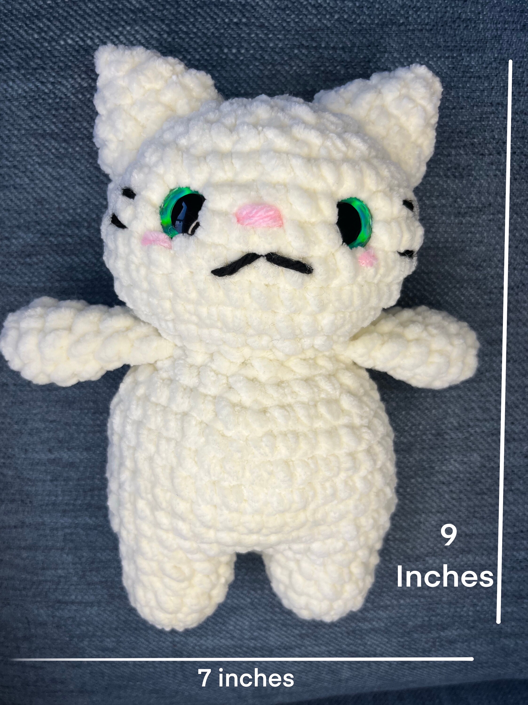 PDF Digital File Crochet Kitty Pattern - Etsy