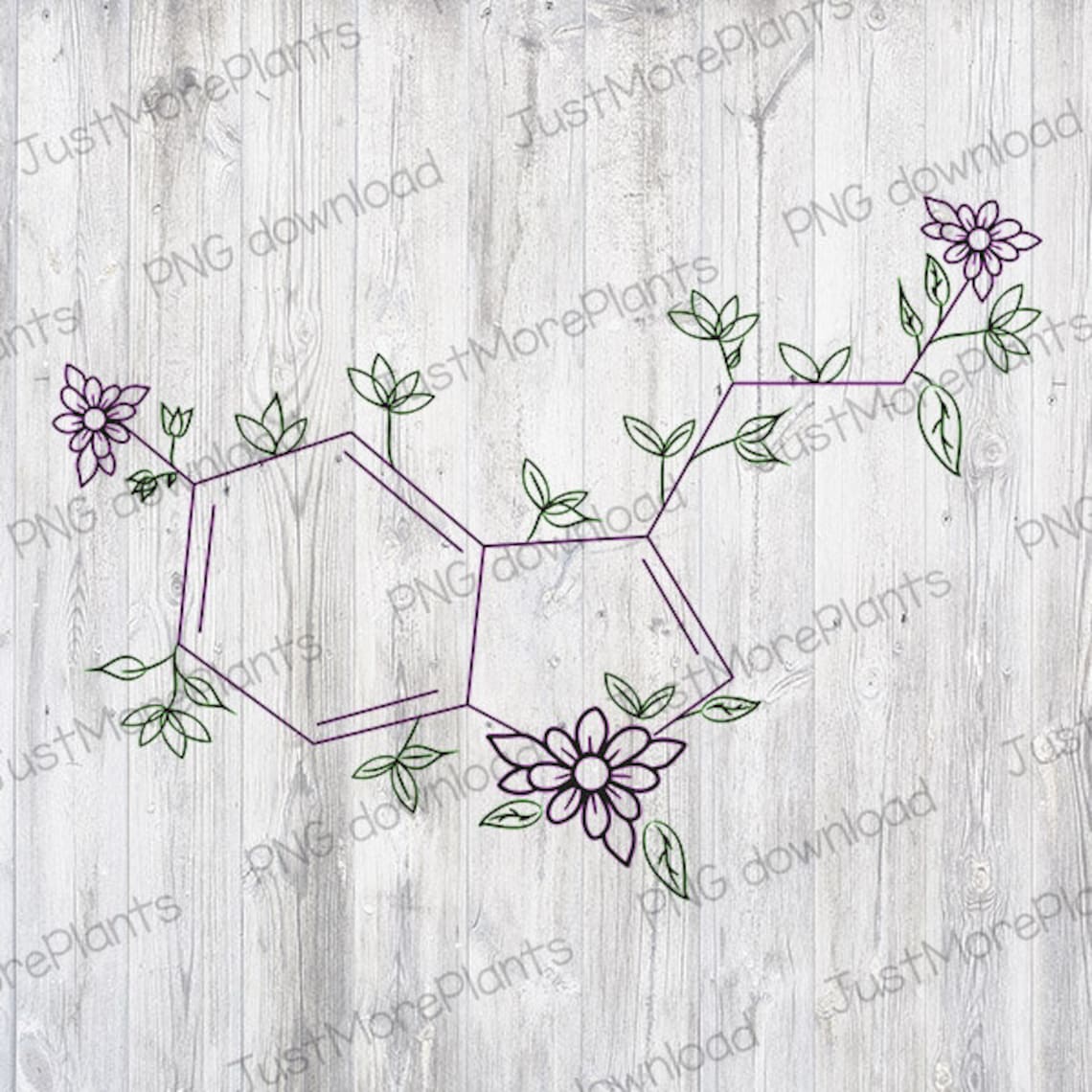 Flower PNG, Floral Serotonin PNG, Wildflower PNG, Flower Gift, Floral ...